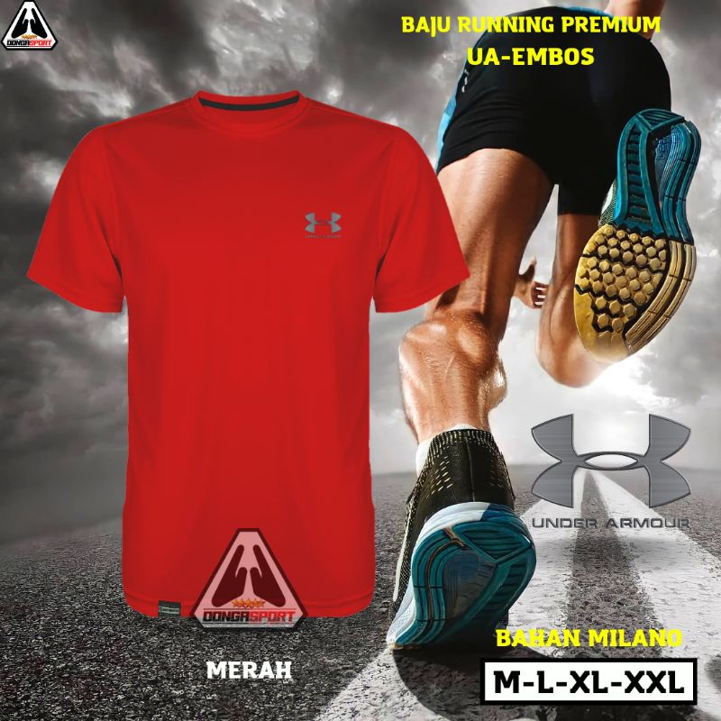 Jual BPR-04 UA BULLS BAJU LARI DEWASA LENGAN KAOS JOGGING JERSEY ...