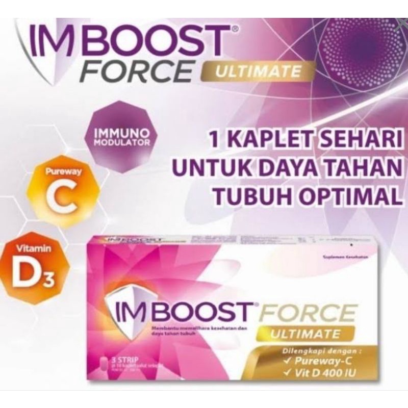 Jual Imboost Force/Imboost Force Ultimate 10 tablet / Imboost Force isi ...