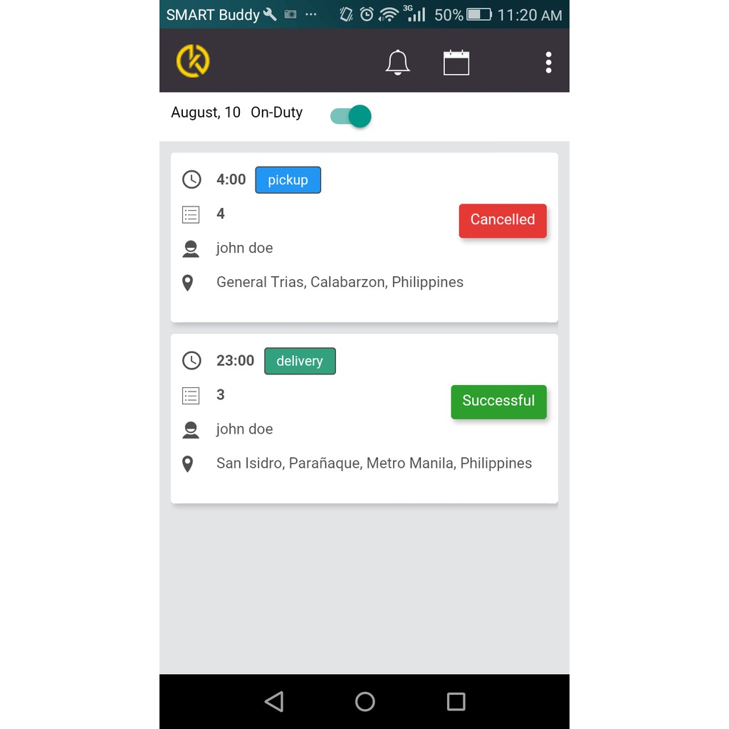 Jual Source Code Aplikasi Manajemen Kurir Runner Berbasis Android bisa ...