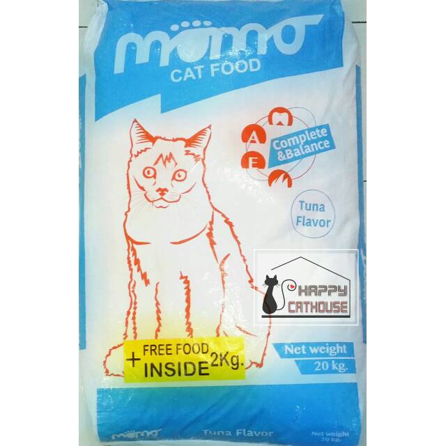 Jual MOMO CAT Makanan Kucing 20kg free 2kg | Shopee Indonesia