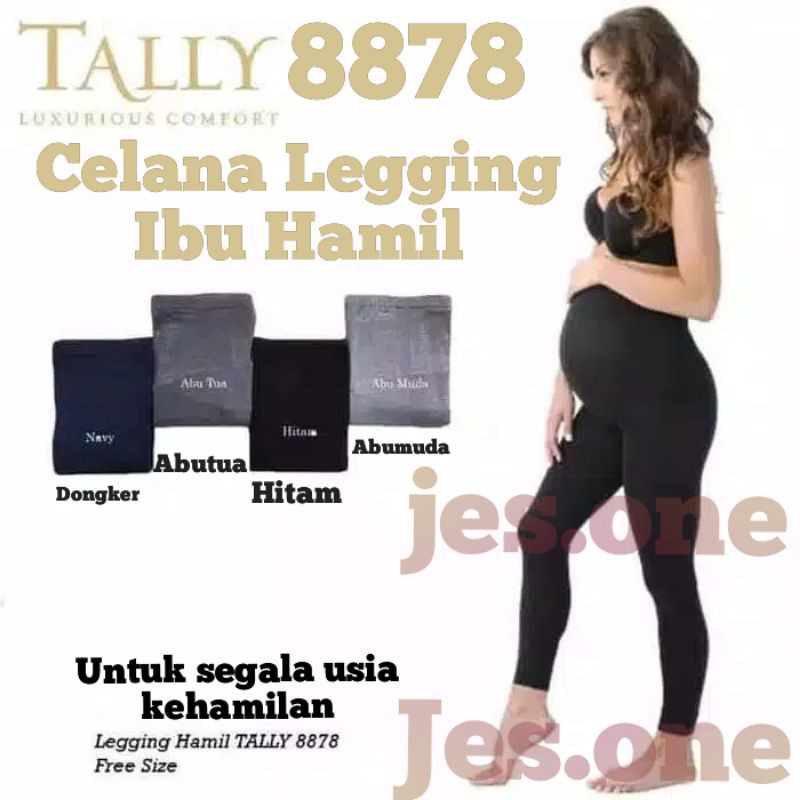 Jual Tally 8878 , 8868 dan 8851(3/4) Celana Legging ibu Hamil | Shopee Indonesia