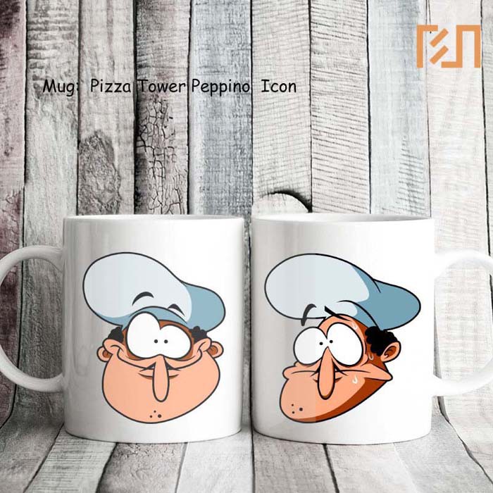 Jual Mug Pizza Tower Peppino icon | Shopee Indonesia