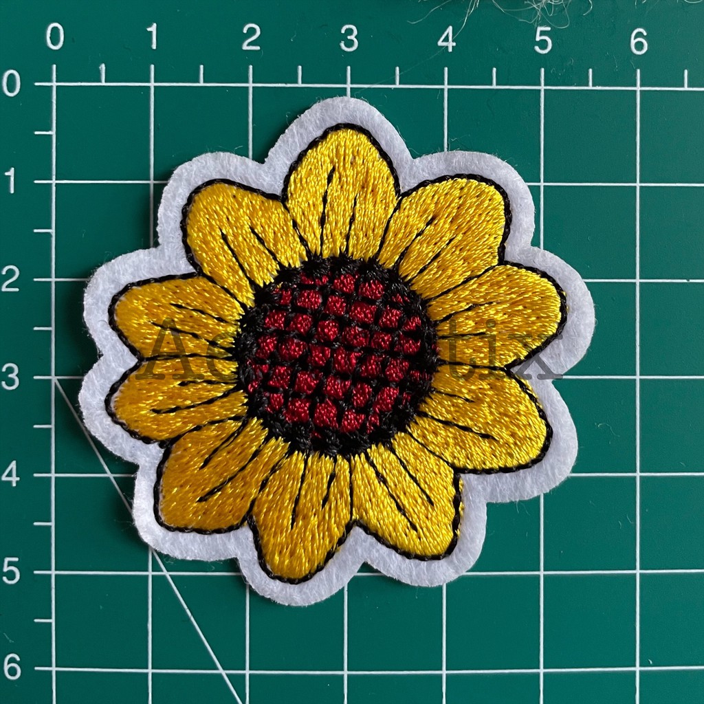 Jual Iron Patch Bordir Setrika Bordir Tempel Bordiran Baju Bunga ...