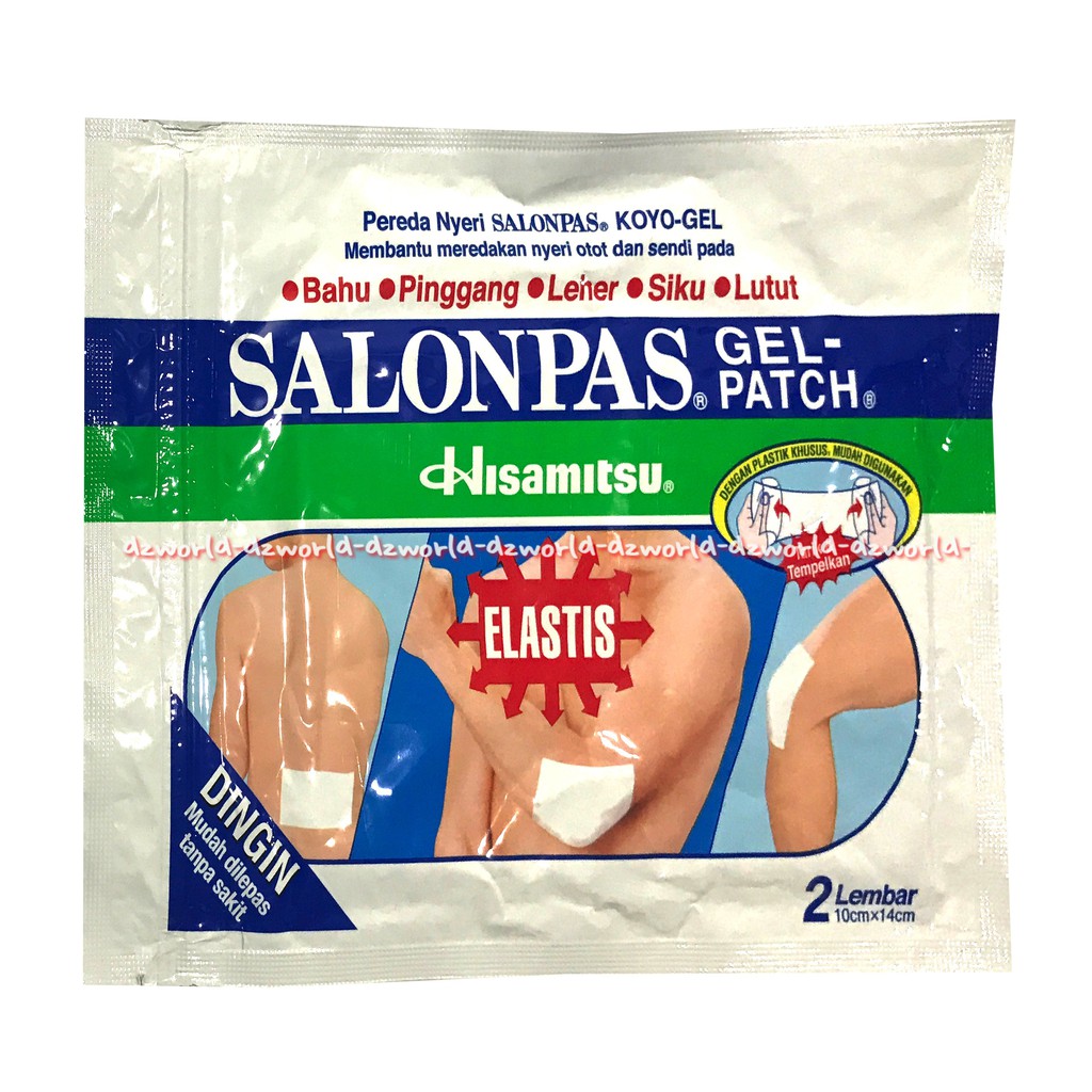 Jual Salonpas Gel Patch Koyo Gel Pereda Nyeri Otot Dan Sendi Isi 2 ...