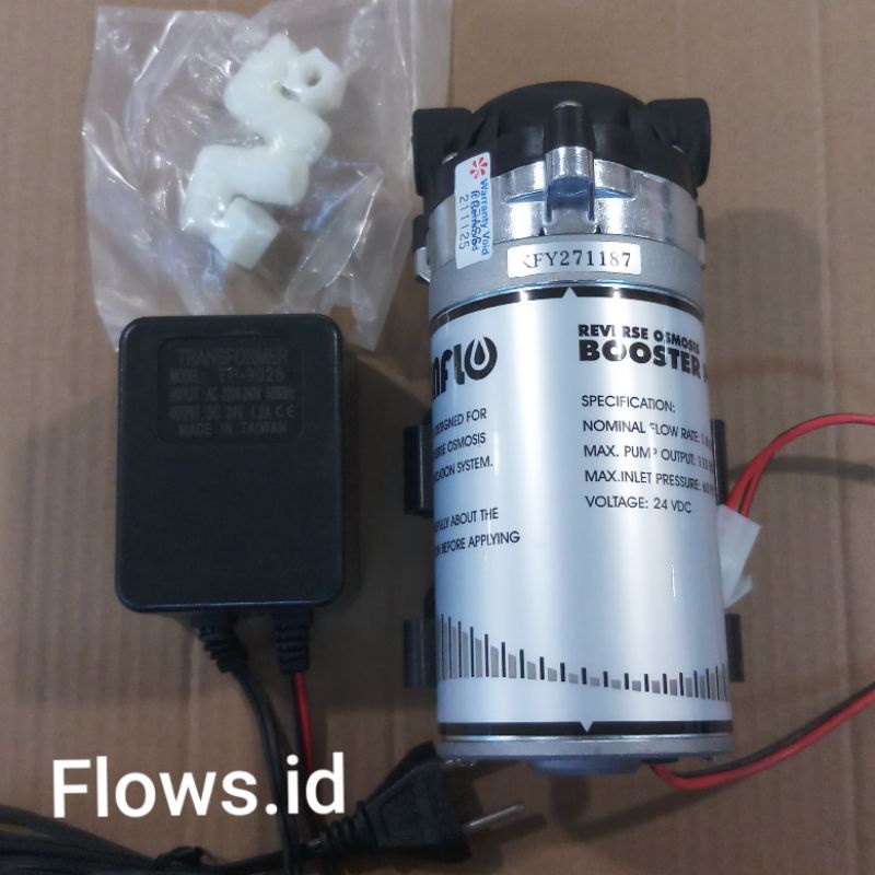 Jual Pompa Kemflo 24 Volt / Booster Pump RO Kemflo 24 V Reverse Osmosis ...