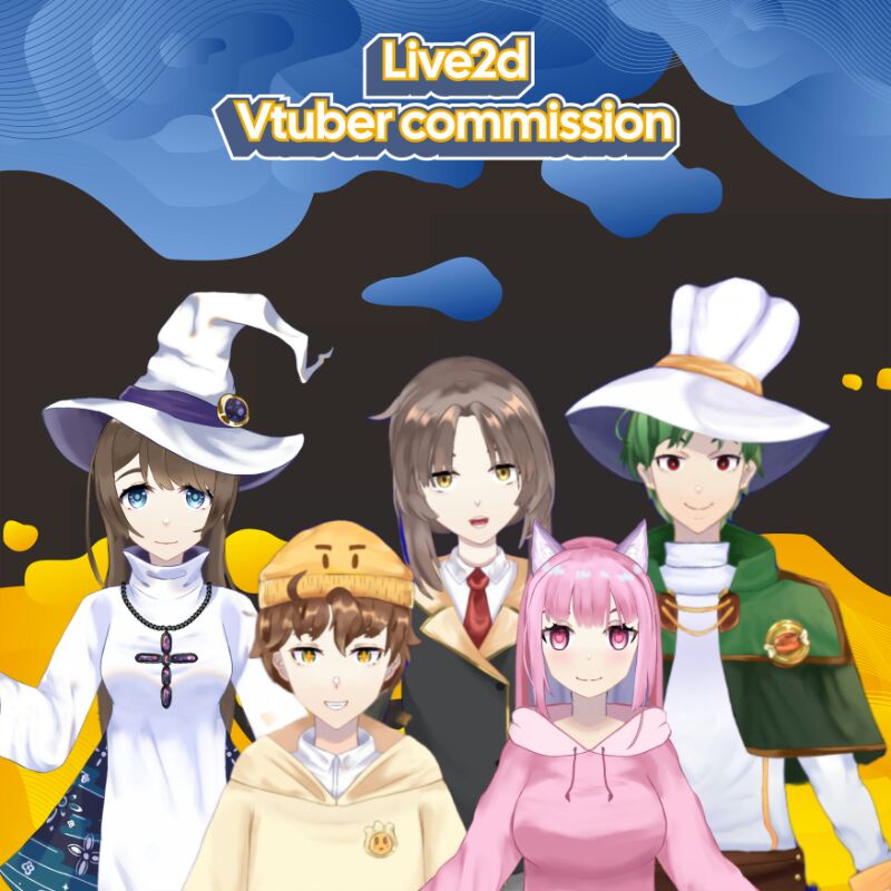 Jual LIVE2D Vtuber rigging commission | Shopee Indonesia