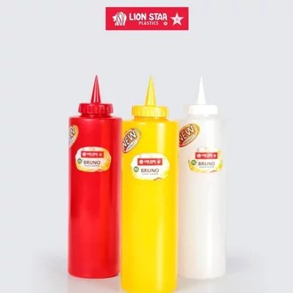 Jual Botol Saos Lancip Plastik Lentur Awet Kuat Premium Lion Star 550ML ...
