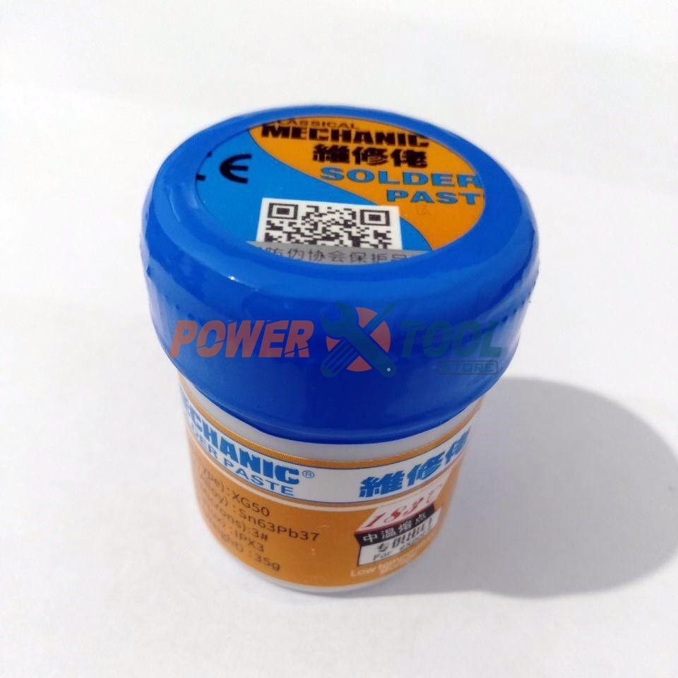Jual MECHANIC SOLDER PASTA Type XG-50 / TIMAH CAIR / TIMAH PASTA 35gr ...