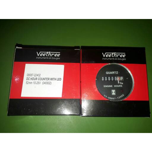 Jual bRD04s Hour Meter Veethree / Hourmeter Bgde04T | Shopee Indonesia