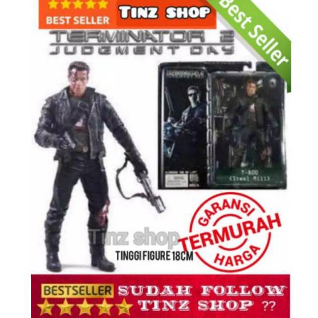 Jual NECA TERMINATOR JUDGEMENT DAY ARNOLD T-800 ( STEEL MILL ) ACTION ...