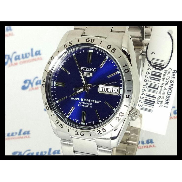 Jual Best Seller Seiko 5 Snkd99K1 Automatic Blue Dial - Jam Tangan Pria ...