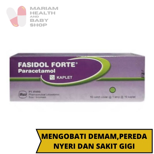 Jual Fasidol Forte Box Isi 100 Kaplet | Obat Demam | Nyeri | Pusing ...