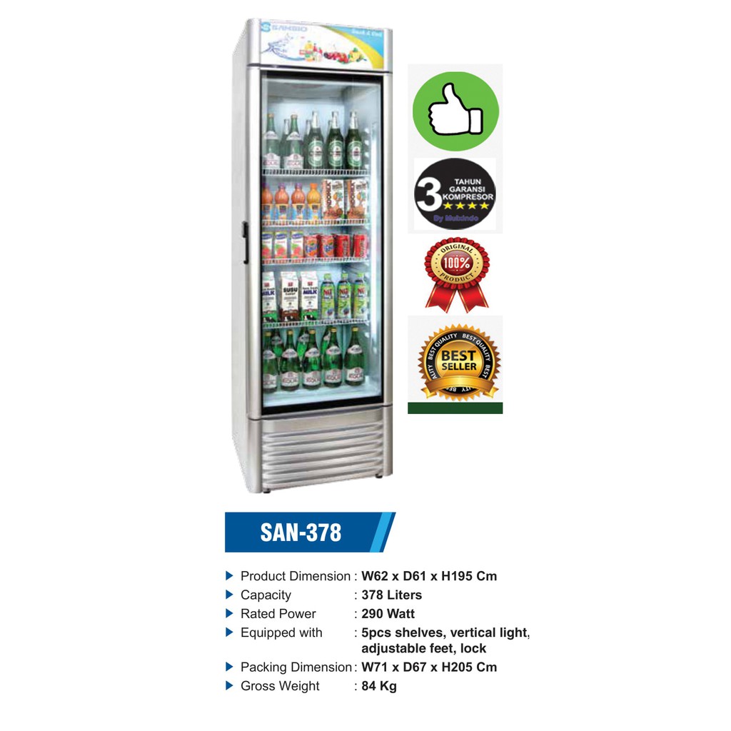 Jual Showcase SANSIO SAN 378 | Shopee Indonesia