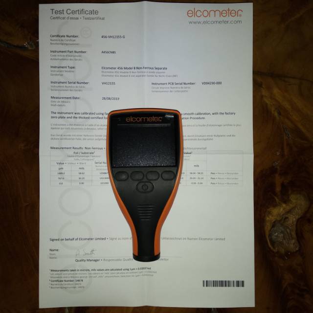 Jual Elcometer 456 Non-Ferrous Model B + Probe, 0-1500 micron | Shopee ...