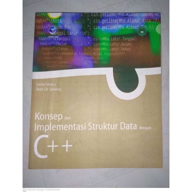 Jual Buku Konsep dan Implementasi Struktur Data dengan C++ | Shopee ...