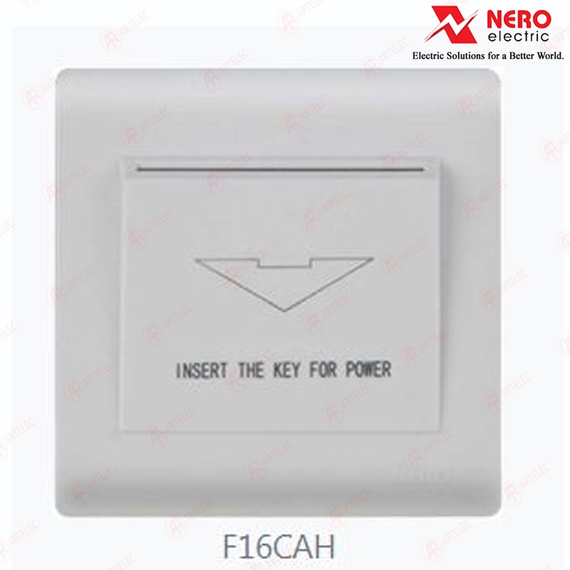 Jual NERO Saklar kartu hotel frekuensi Casa F16CAH RFID Putih | Shopee ...