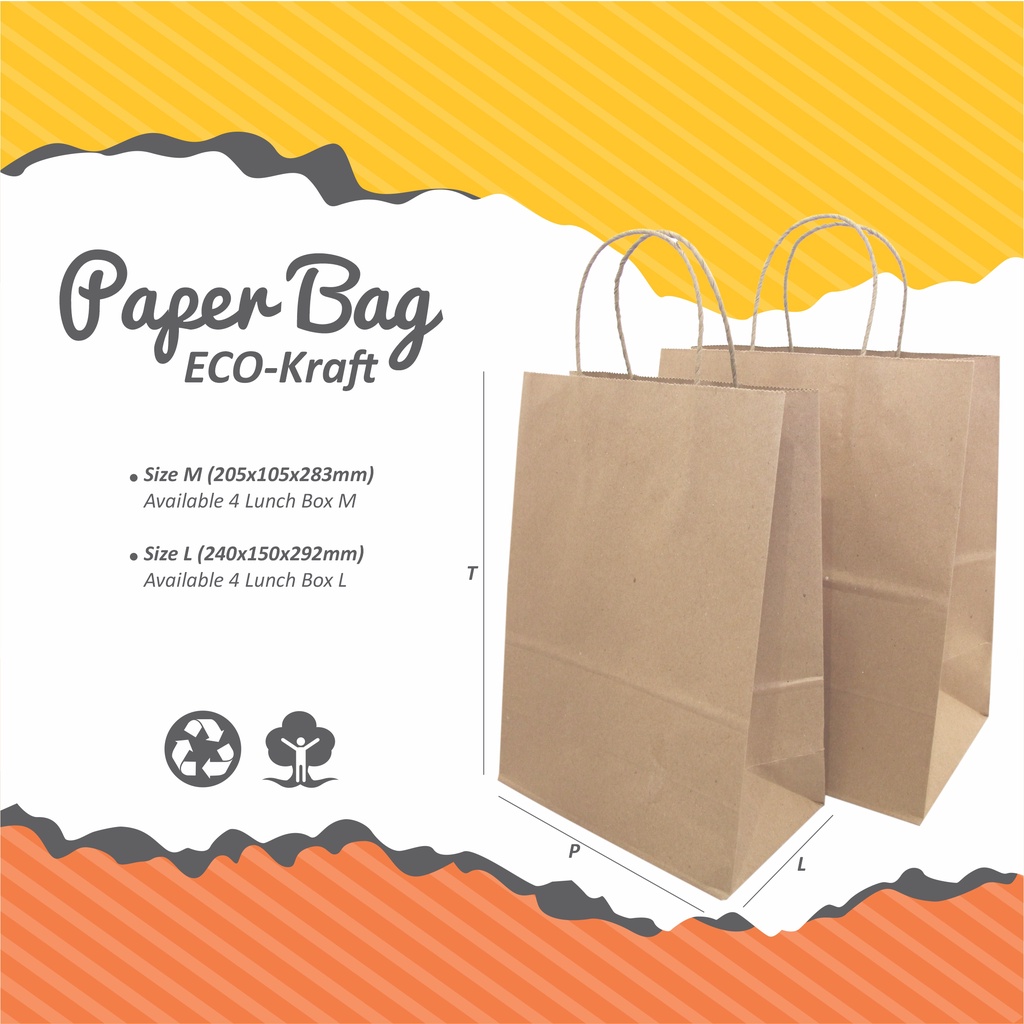 Jual PAPER BAG / TAS KERTAS ( ISI 25PCS ) | Shopee Indonesia