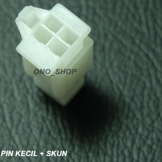 Jual Socket Kabel 4 Pin Kecil ( Set + Skun ) | Shopee Indonesia