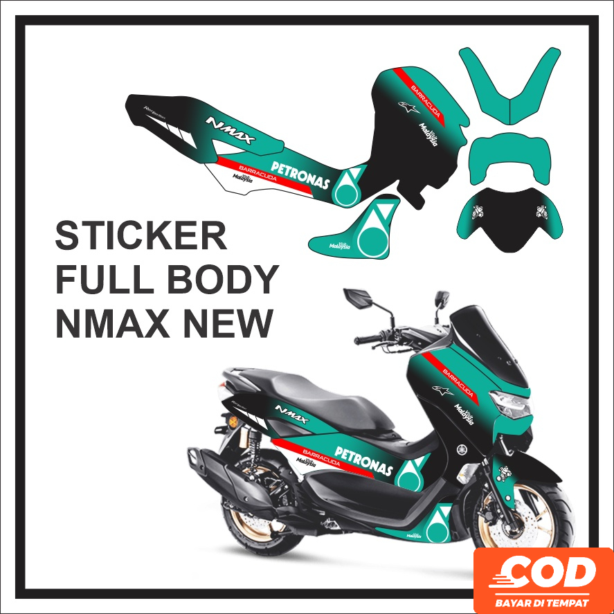 Jual Stiker Nmax New Sticker N max Full BOdi Decal N-max 155 Abs ...