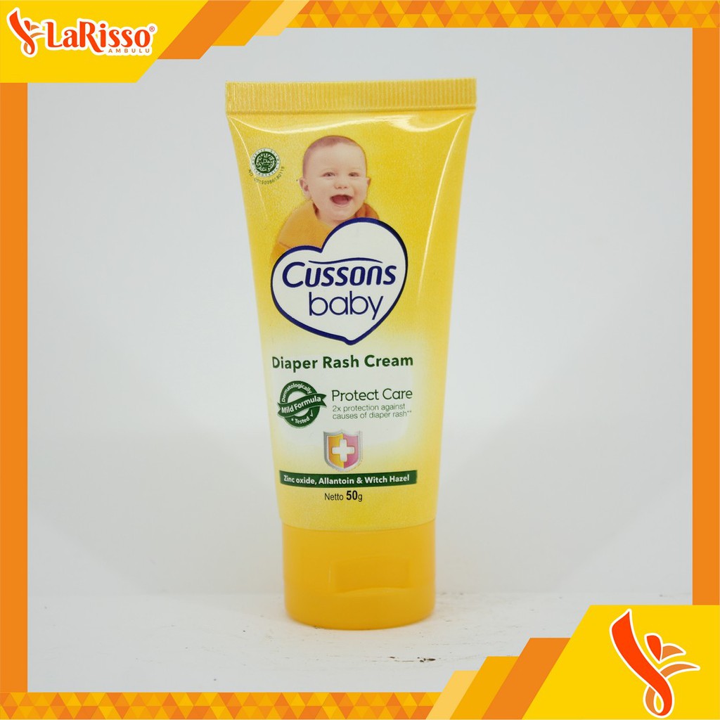 Jual CUSSONS BABY DIAPER RASH CREAM 50GR | Shopee Indonesia