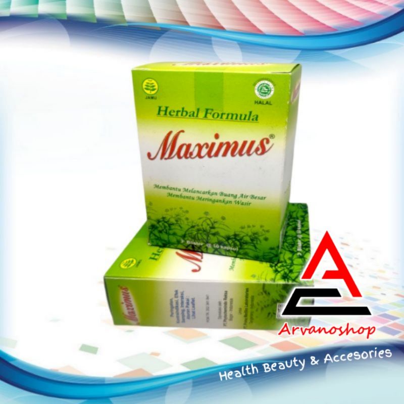 Jual MAXIMUS 30 KAPSUL | Shopee Indonesia