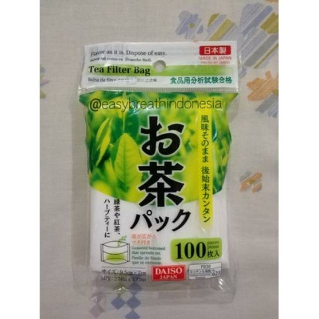 Jual Daiso Tea Bag Filter / Saringan Teh / Kantong Teh | Shopee Indonesia