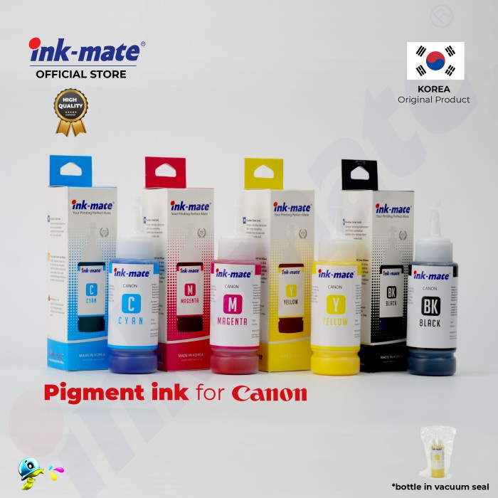 Jual Tinta Canon Pigment Inkmate - IP2770, MP287, MP258, G1000, G1010 - Pilih Warna promo ...
