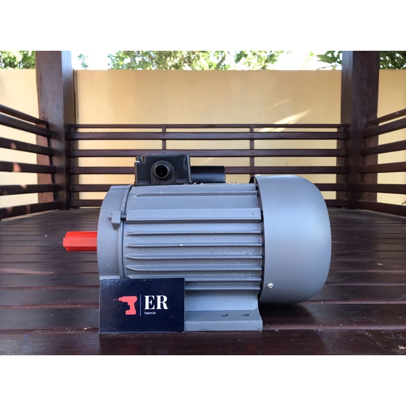 Jual Dinamo Wipro 1 HP RPM Tinggi & Rendah 1 Phase Electro Motor RPM 2P ...