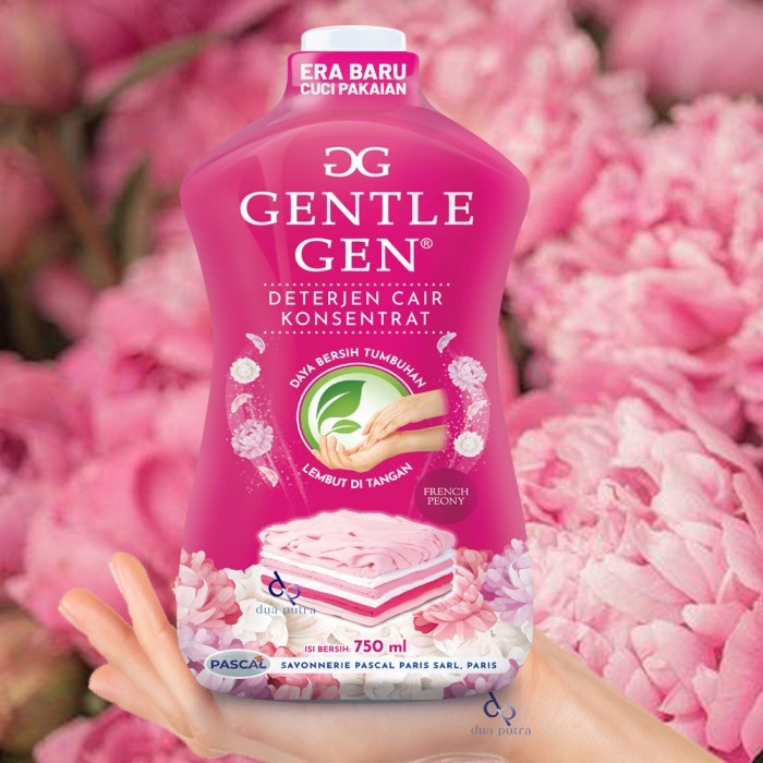 Jual Gentle Gen Detergent Liquid French Peony 750Ml | Shopee Indonesia