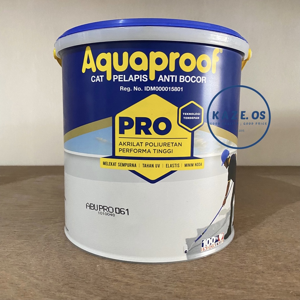 Jual ASLI 100% AQUAPROOF PRO 4KG / 4 KG ABU ABUPRO HARGA TERMURAH SE ...