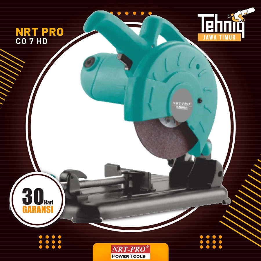 Jual Mesin Potong Pemotong Besi NRT-PRO CO 7 HD Cut Off Machine 7 Inch ...