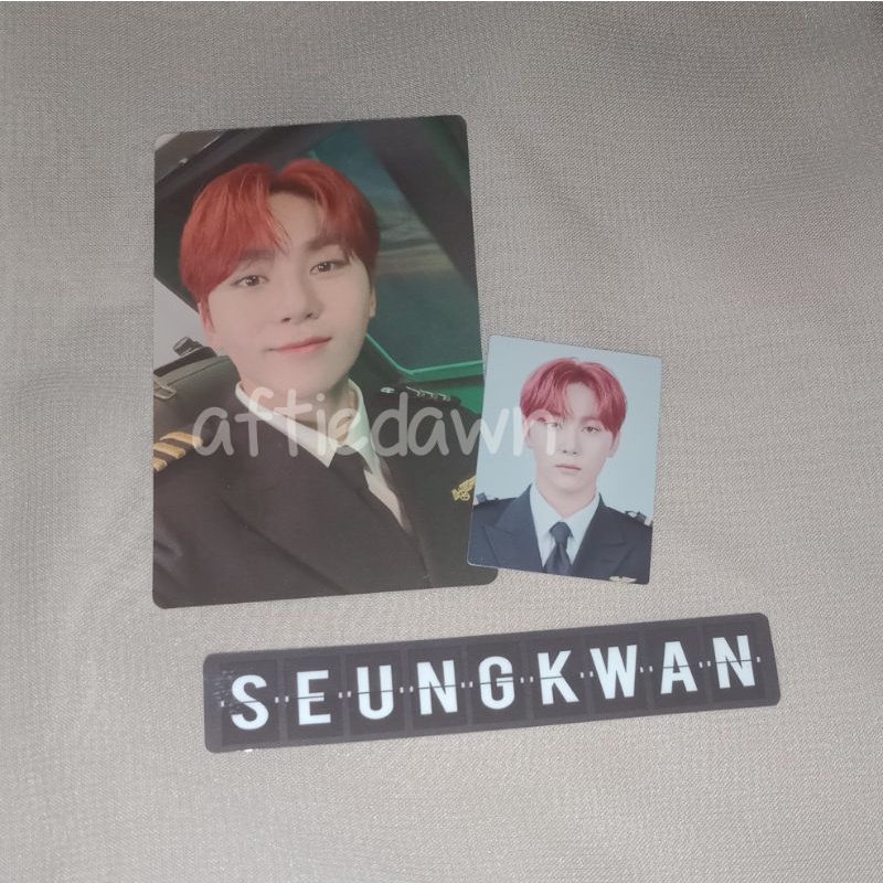 Jual SEUNGKWAN Seventeen Pilot membership Weverse Fankit gen 5 ...
