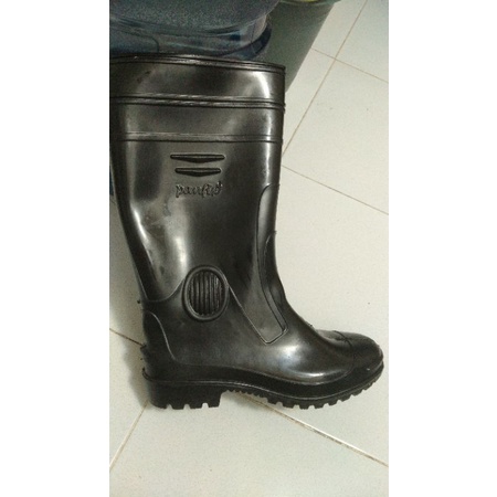 Jual sepatu boot safety karet tinggi apd | Shopee Indonesia