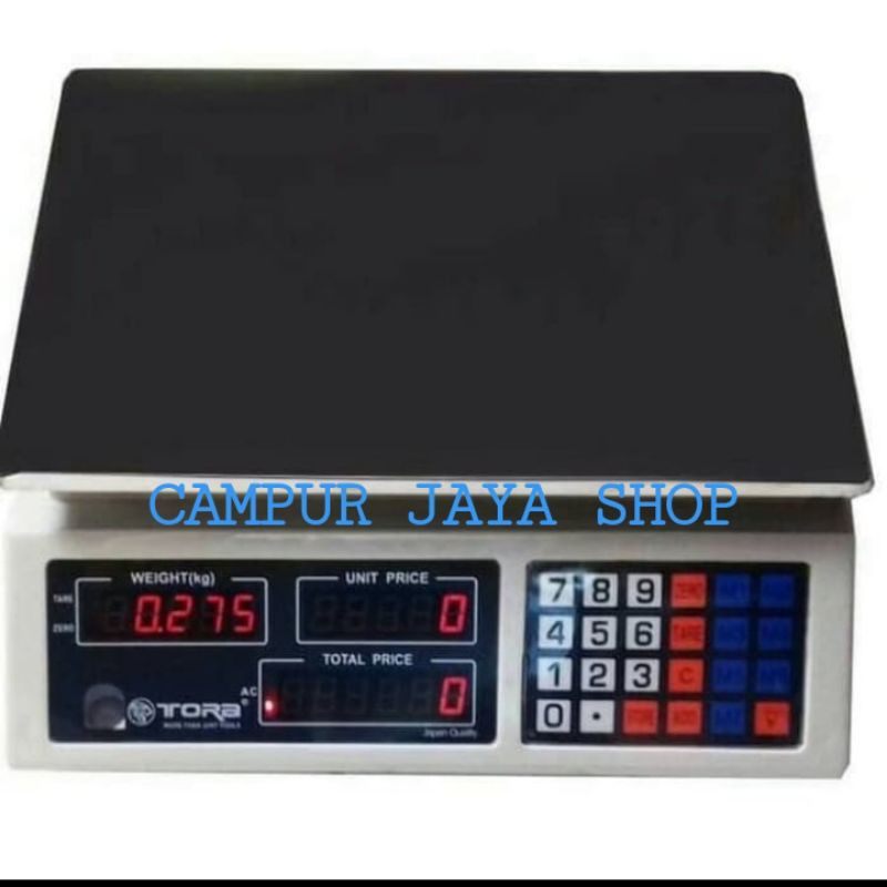 Jual Timbangan Duduk Digital TORA 30Kg Untuk Buah Sayur atau Barang Dagang | Shopee Indonesia