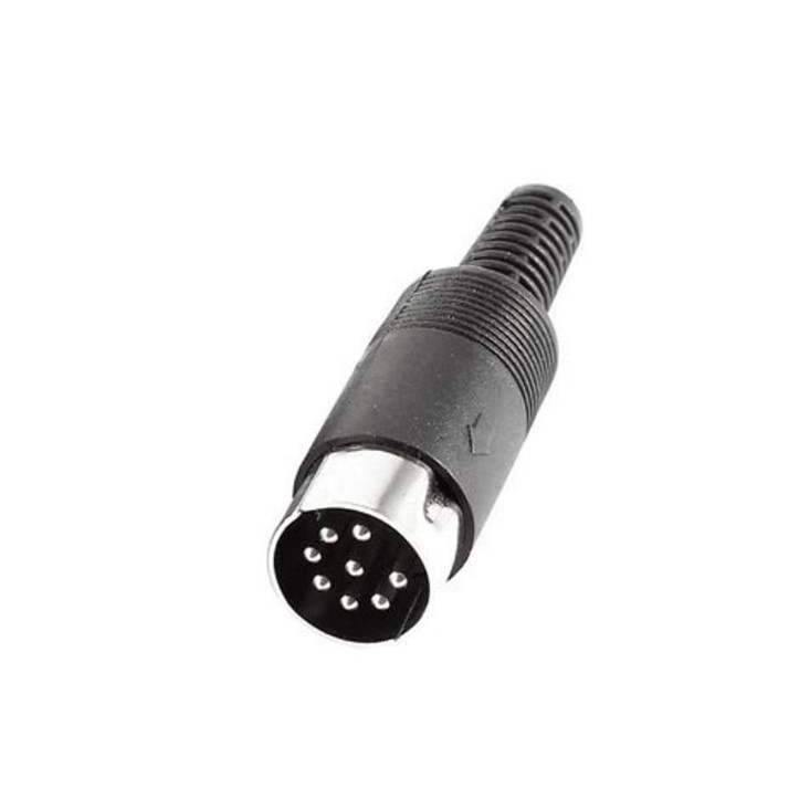 Jual Konektor Din 8 Pin Male Hitam | Shopee Indonesia