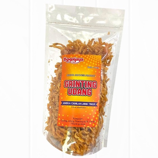 Jual Grinting Udang Khas Surabaya 200 Gram - Bogajaya | Shopee Indonesia