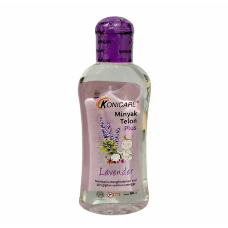 Jual KONICARE MINYAK TELON PLUS 60 ML LAVENDER | Shopee Indonesia