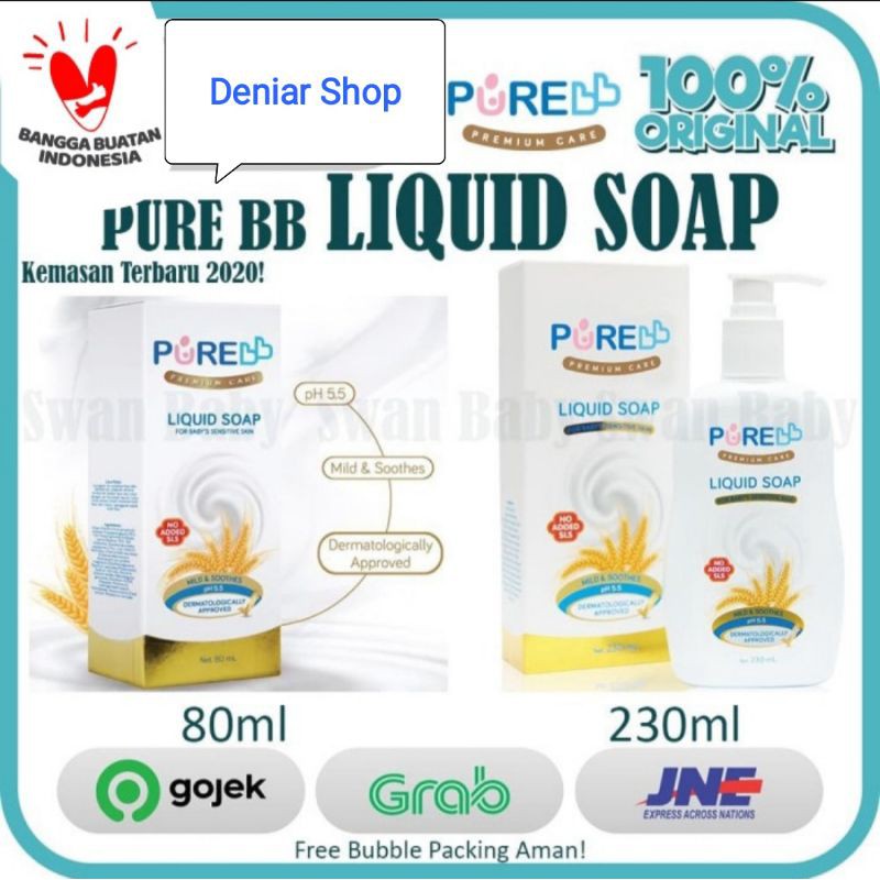 Jual Pure BB Liquid Soap 80ml & 230ml | Shopee Indonesia