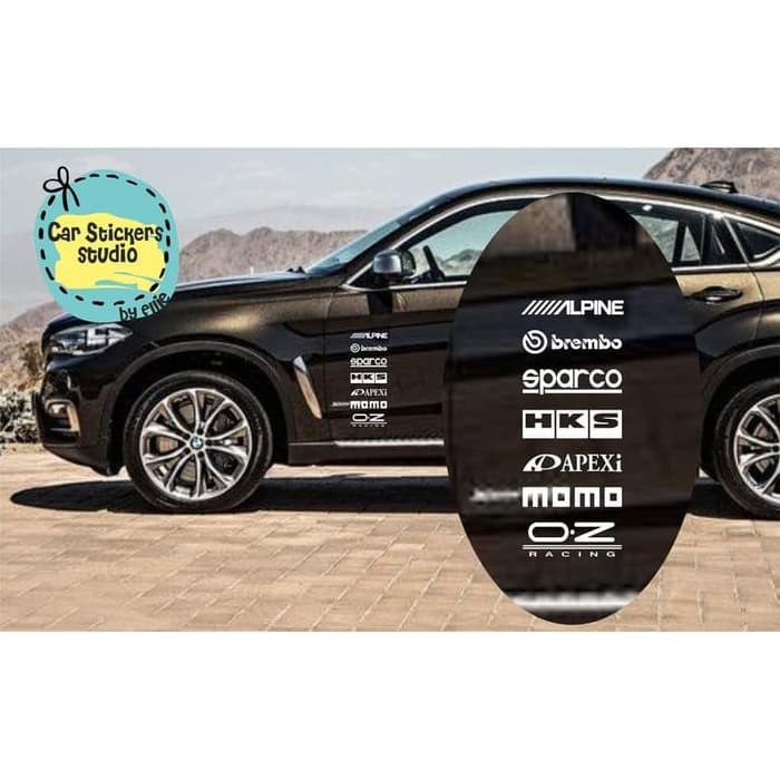 Jual STICKER STIKER MOBIL RACING JDM SET | Shopee Indonesia