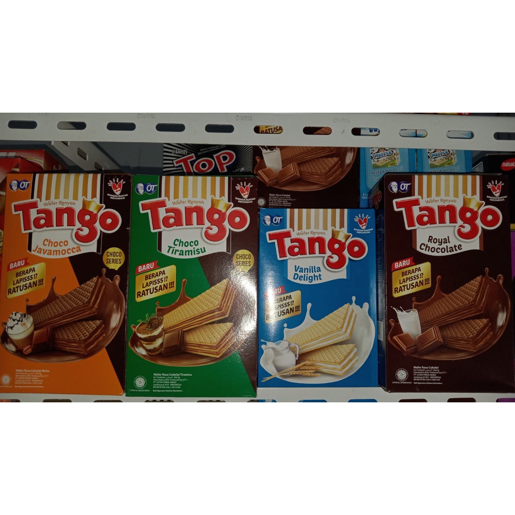 Jual Tango Wafer isi 20 pcs @ 7 gr - (HARGA 1 BOX) | Shopee Indonesia