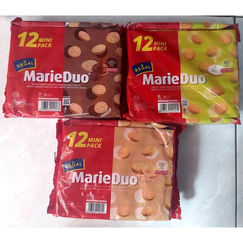 Jual Regal Marie Duo 12 Mini pack | Shopee Indonesia
