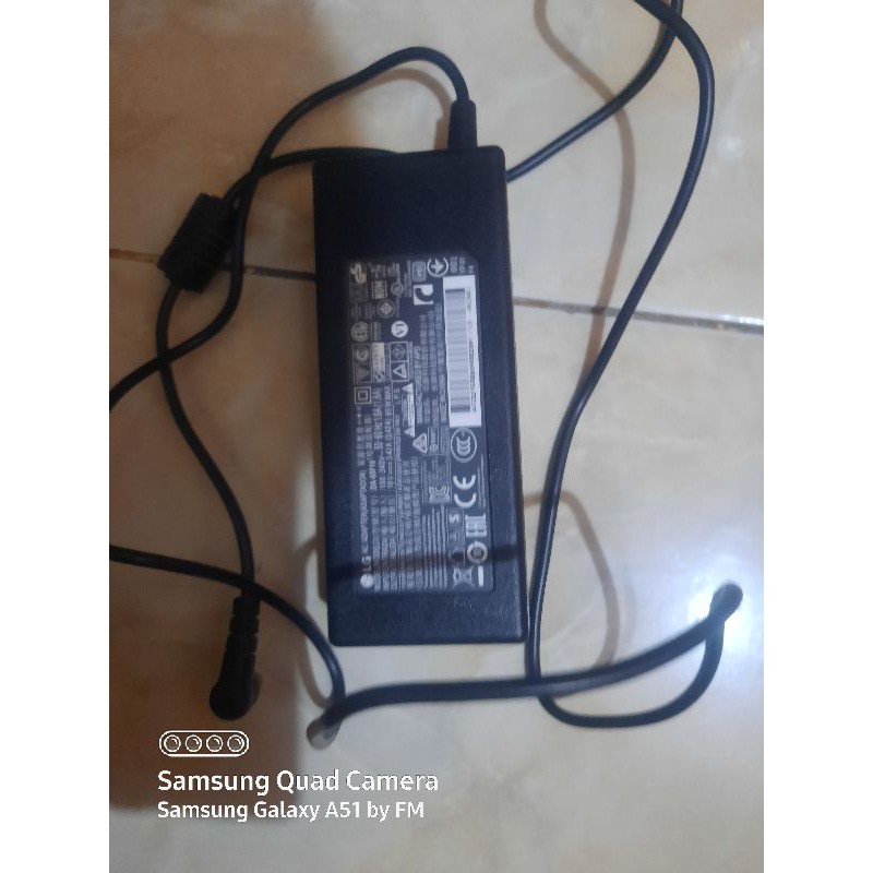 Jual Trafo - Adaptor Power supply 19V DC 3.42 Ampere Tv LED LG 43LF510T ...