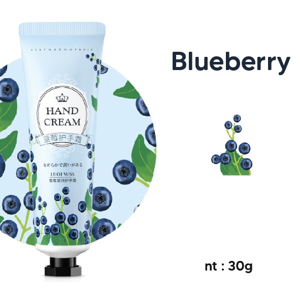 Jual KACHI - LUOFMISS Hand Cream Krim Tangan Alami Natural Pelembab ...