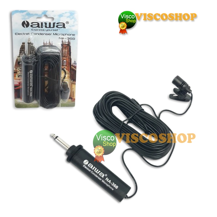 Jual Microphone clip on mic jepit mic kancing condenser berkabel ...