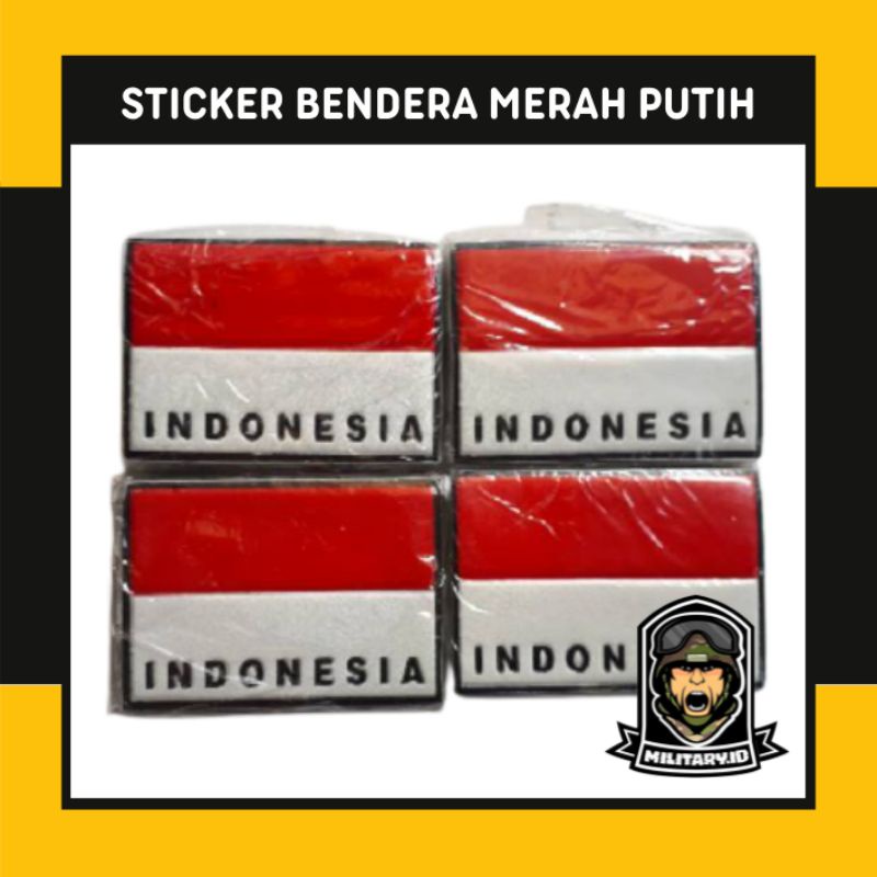 Jual STICKER BENDERA MERAH PUTIH INDONESIA | Shopee Indonesia