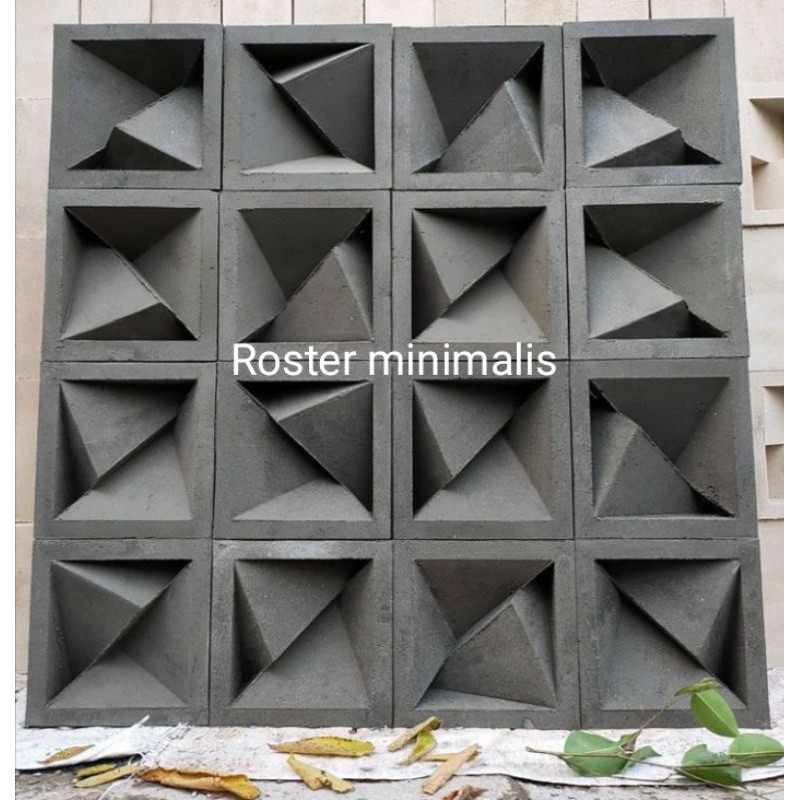 Jual Roster minimalis/Roster modern/Roster beton/lubang udara | Shopee ...