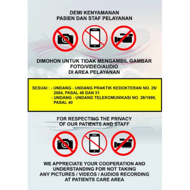 Jual Poster UU telekomunikasi kesehatan | Shopee Indonesia