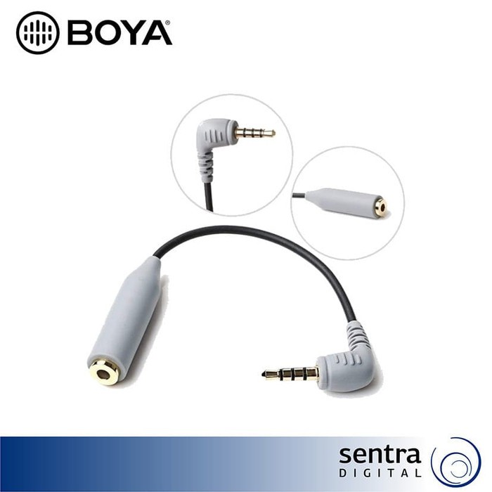 Jual Boya BY-CIP2 3.5 TRS-TRRS Adapter | Shopee Indonesia