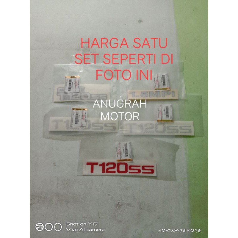 Jual sticker striker pintu T120SS dan lain Nya orsinil asli | Shopee ...