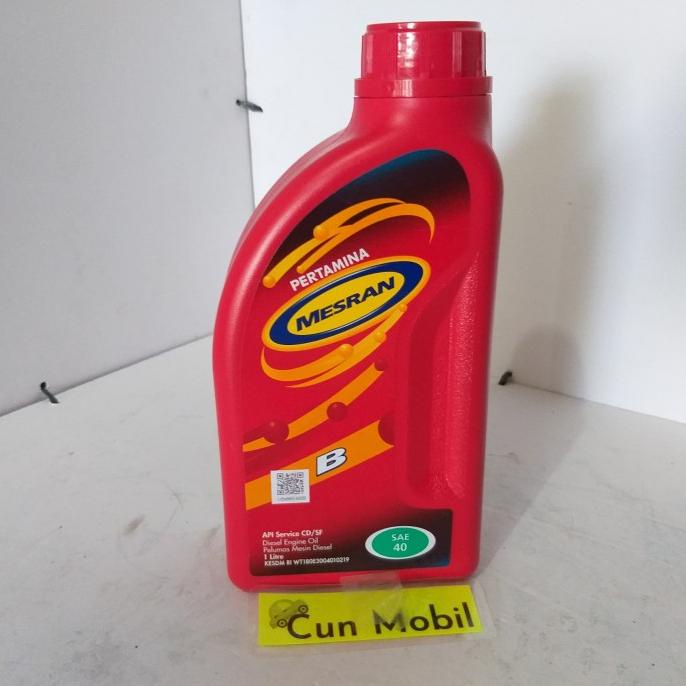 Jual Oli Mesin Pertamina Mesran B40 1 Liter | Shopee Indonesia